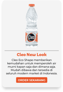 Pesan | Cleo Pure Water