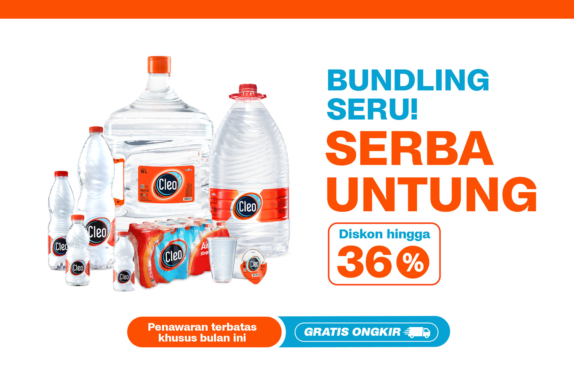 Pesan | Cleo Pure Water