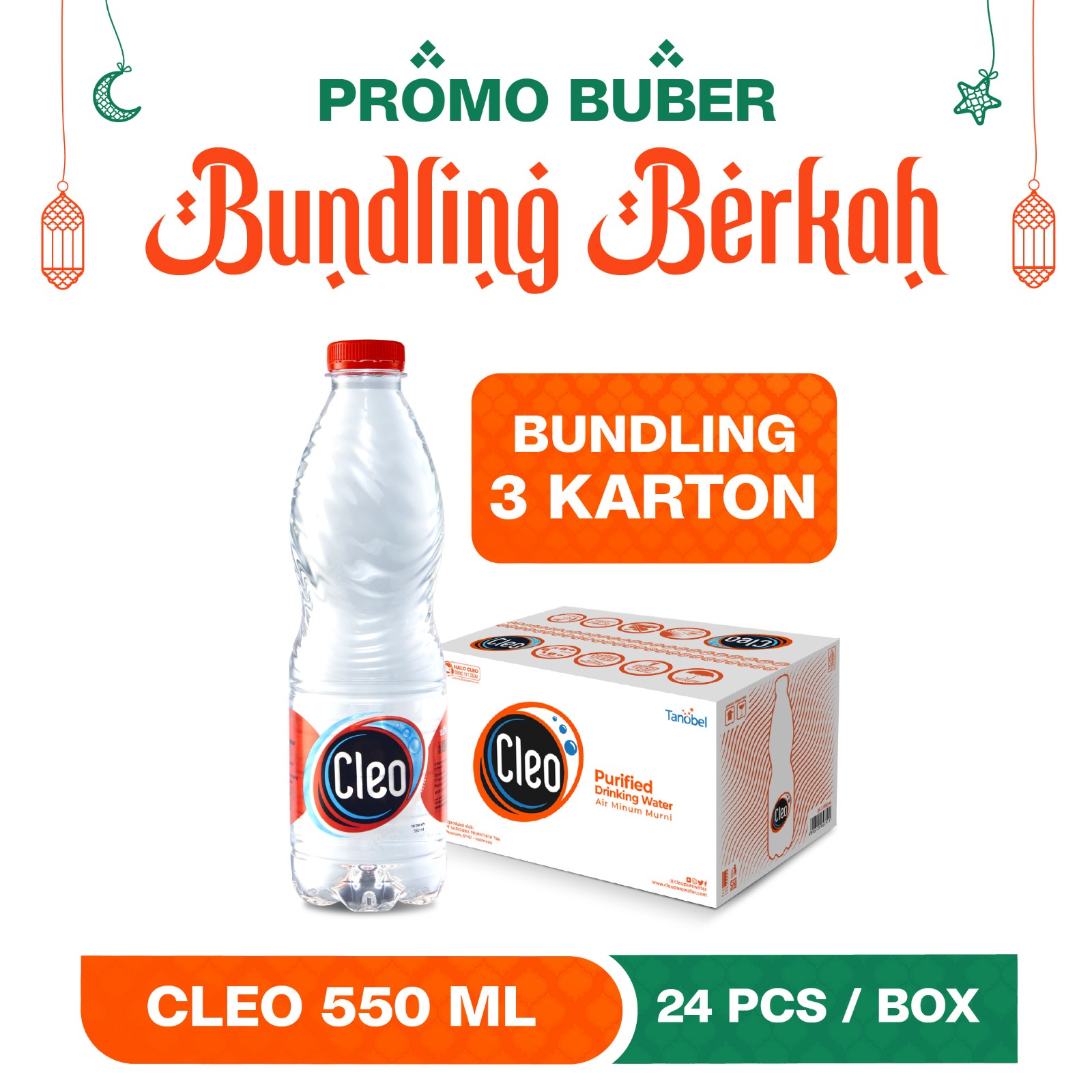 Pesan | Cleo Pure Water