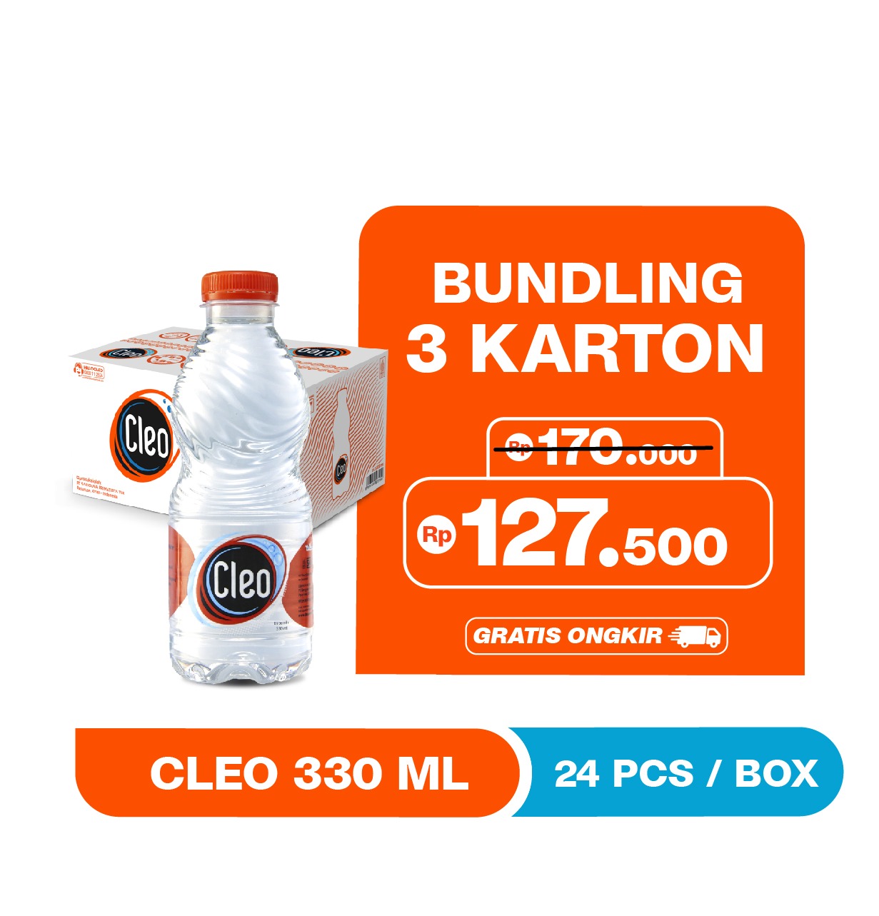 Pesan | Cleo Pure Water