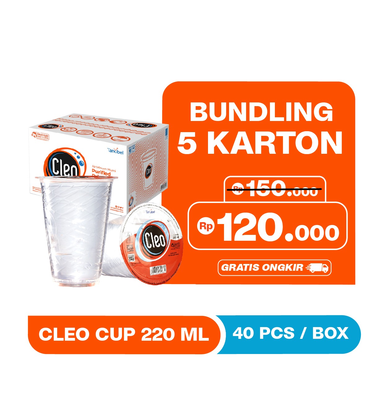 Pesan | Cleo Pure Water